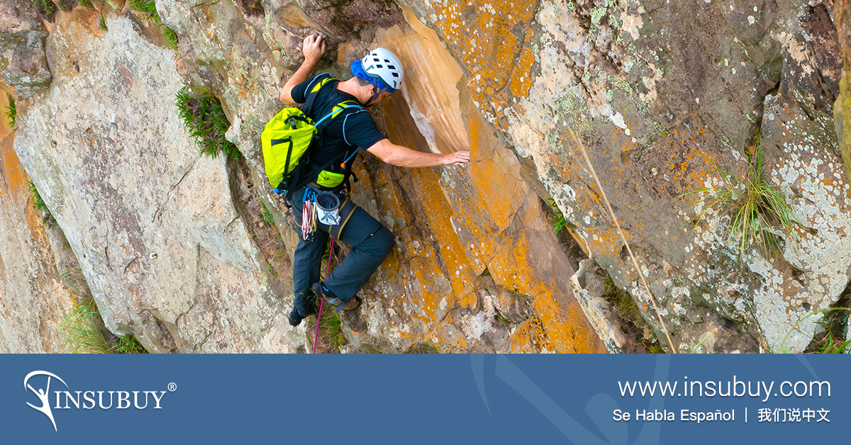 Rock Climbing and Rappelling Travel Insurance